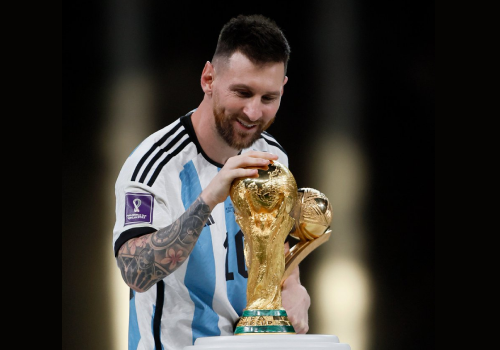 Messi foi o melhor jogador da Copa e é craque fora de campo